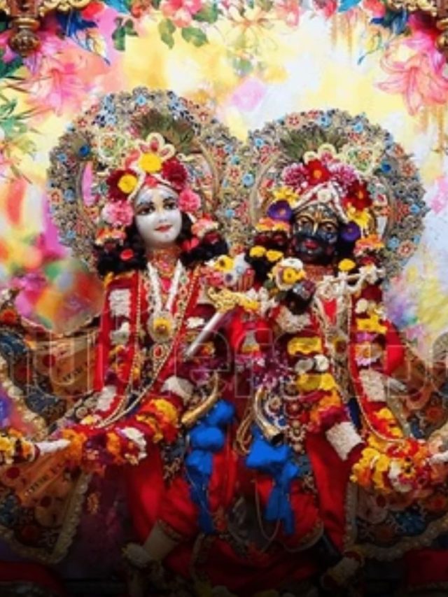 Krishna Balaram Mandir, ISKCON Temple, Vrindavan – Web Stories